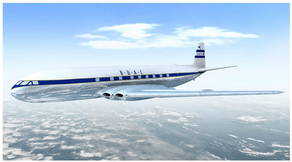 The DeHavilland Comet 1 Aircraft - Ghost Flight